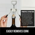 BPA-Free Premium Wine Opener, Heavy Duty Zinc Alloy Wing ...