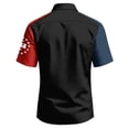 Men's America 250th Anniversary Button Down Shirt with Patriotic Flag ...