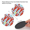 Car Cup Holder Pads 2 Pack Neoprene Coasters For Car Interior Non-Slip ...