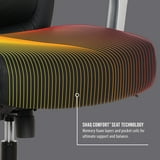 Shaquille O'Neal Rion Ergonomic Heavy-Duty Office Chair, PureSoft ...