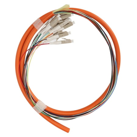 QIILU 12 Strand Pigtail,Fiber Pigtail Cable,Fiber Pigtail 12 Strand ...