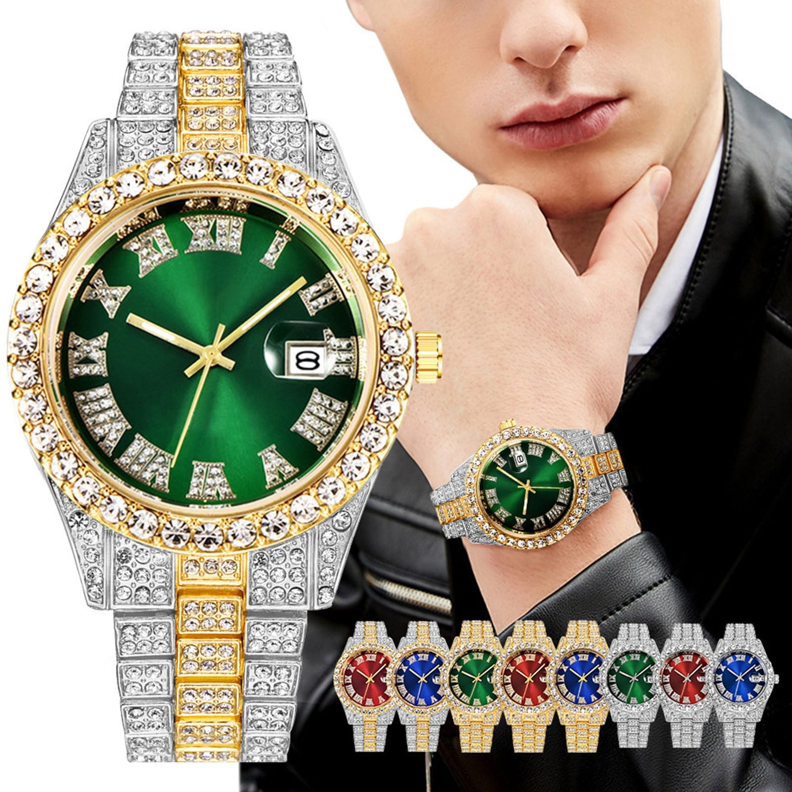 Click here for Sentmoon Mens Fashion Stainless Steel Wrist Watch... prices