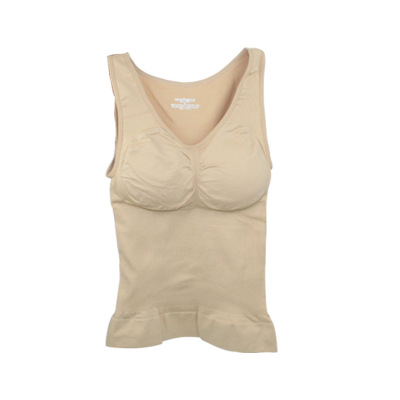 Women Double Layer with Chest Pad Body Shaping Vest Body Shaping ...