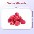 Hungry Brain Fruits Flash Cards for Babies and Infants for Early ...