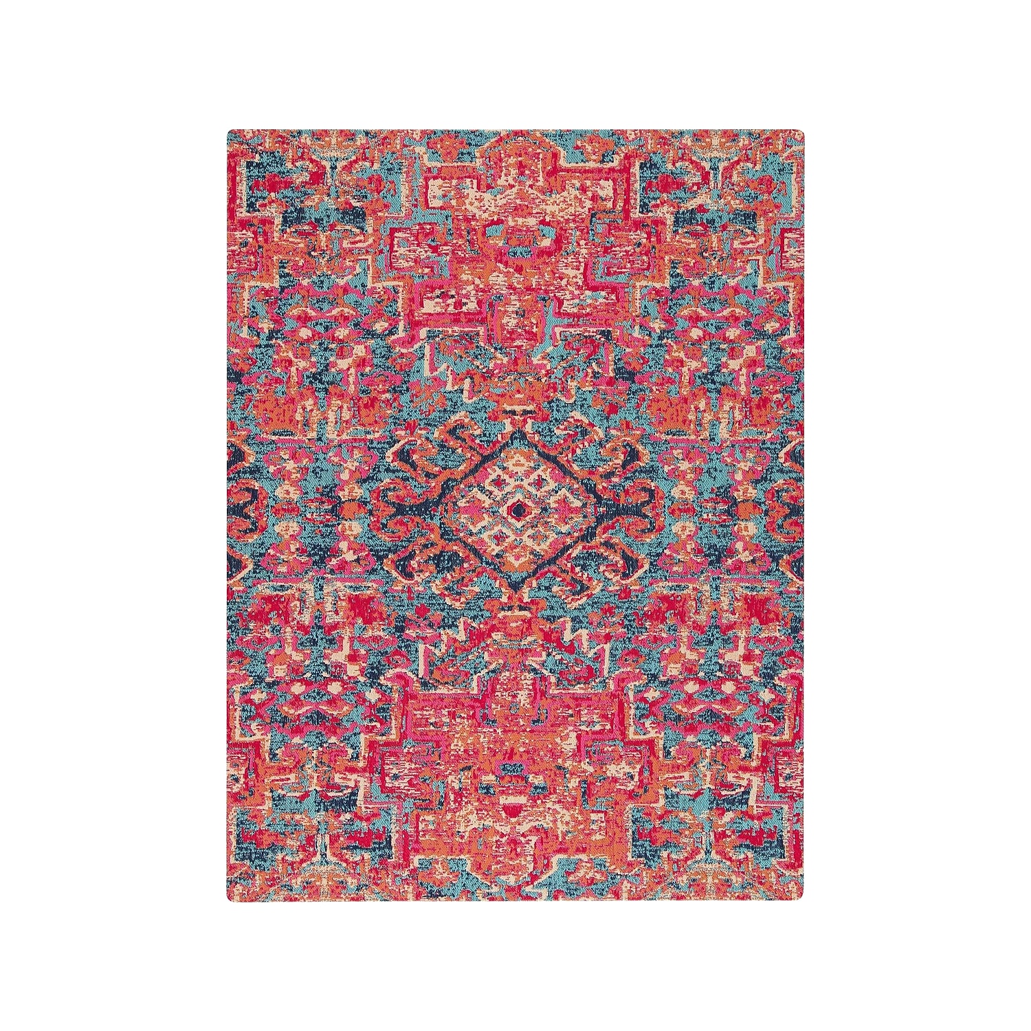 Anji Mountain Rug'd Merida 36" x 48" Rectangular Chair Mat for Carpet ...