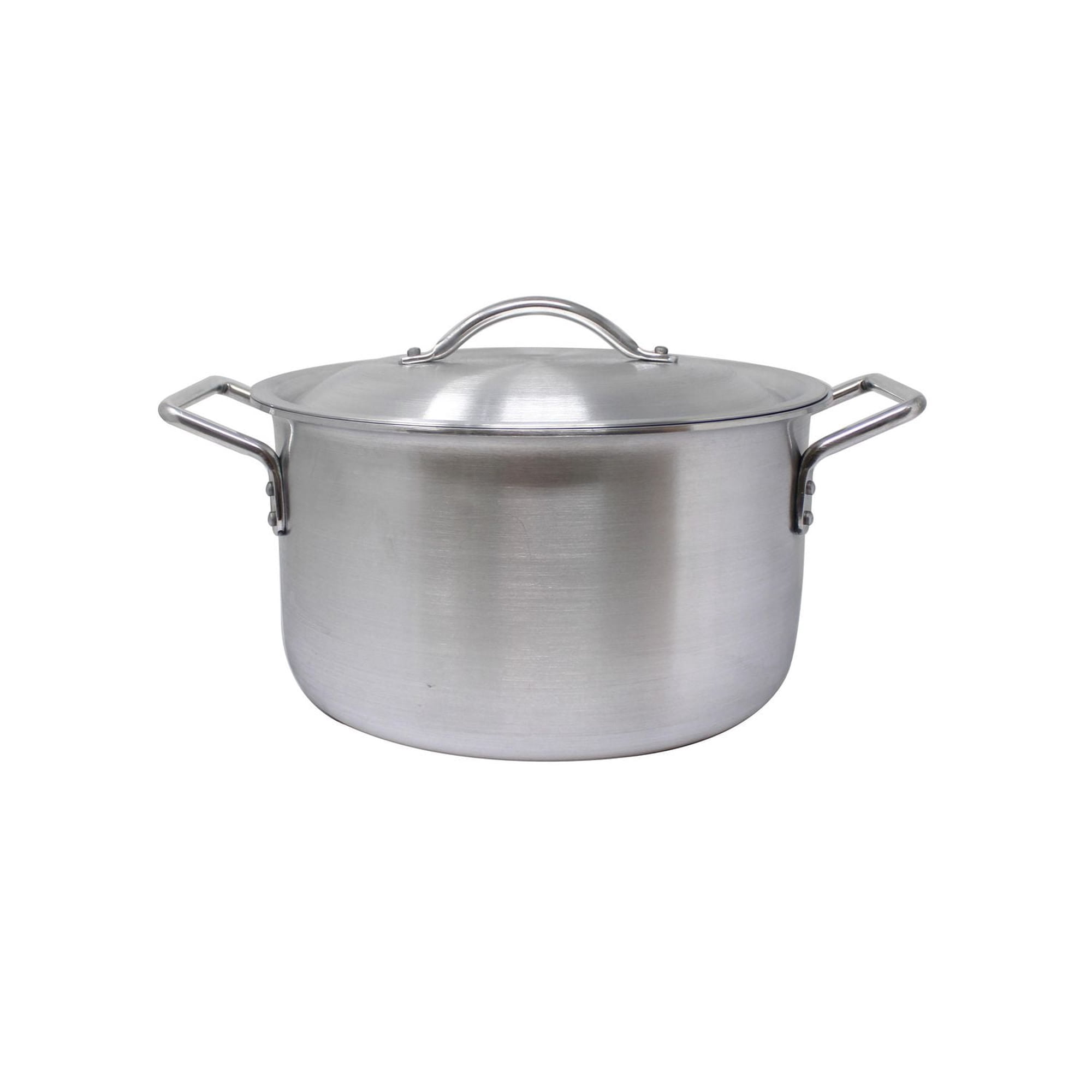 Click here for Mainstays Aluminium Stockpot With Aluminium Lid 27... prices