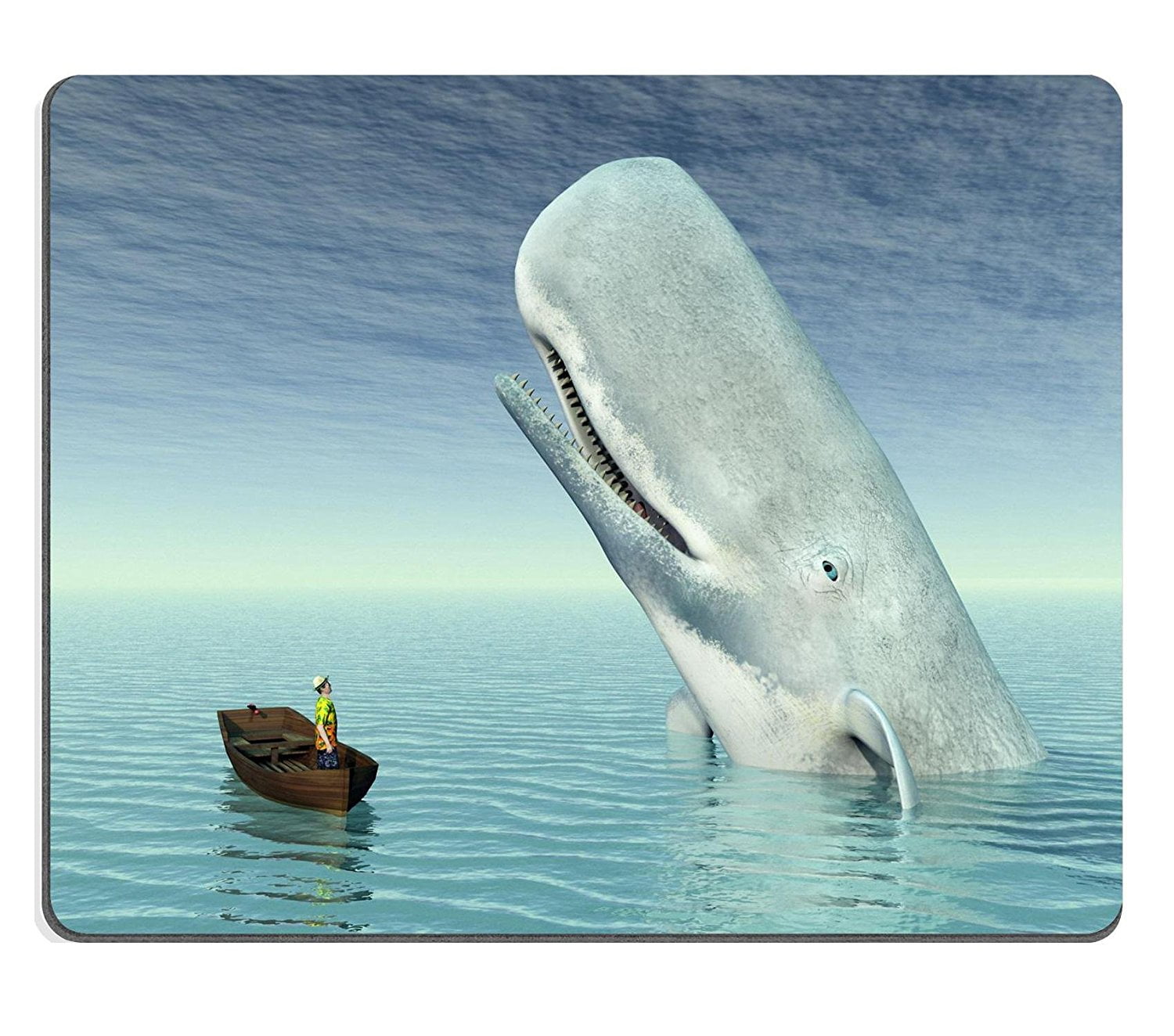 POPCreation Whale Watching Mouse pads Gaming Mouse Pad 9.84x7.87 inches ...