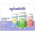Spindrift Sparkling Water Variety Pack, 12 fl oz Cans, Lemon, Lime, Grapefruit, 30 ct - Walmart.com