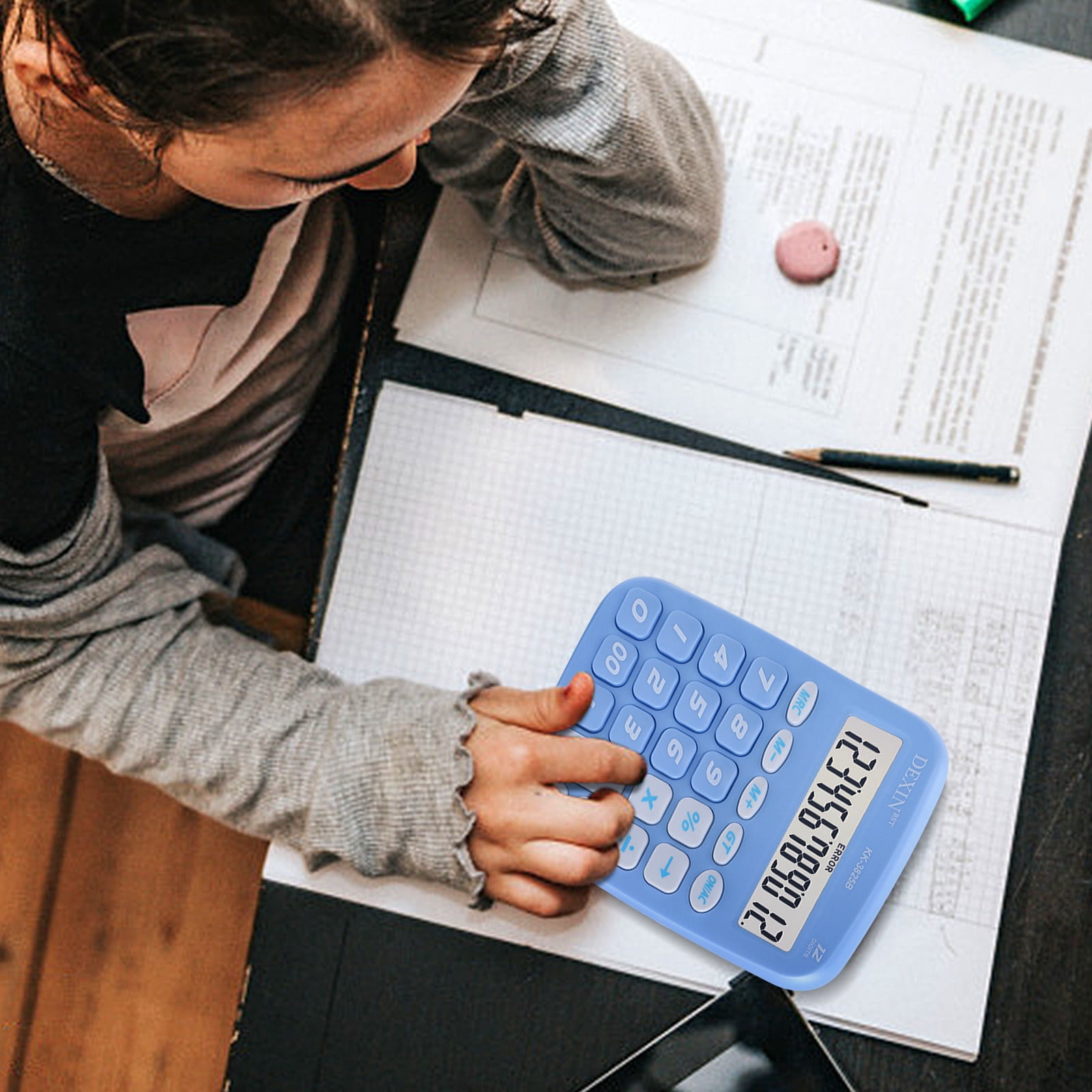 Shldybc School Supplies on Clearance, New Colorful 12 Digit Office Home ...