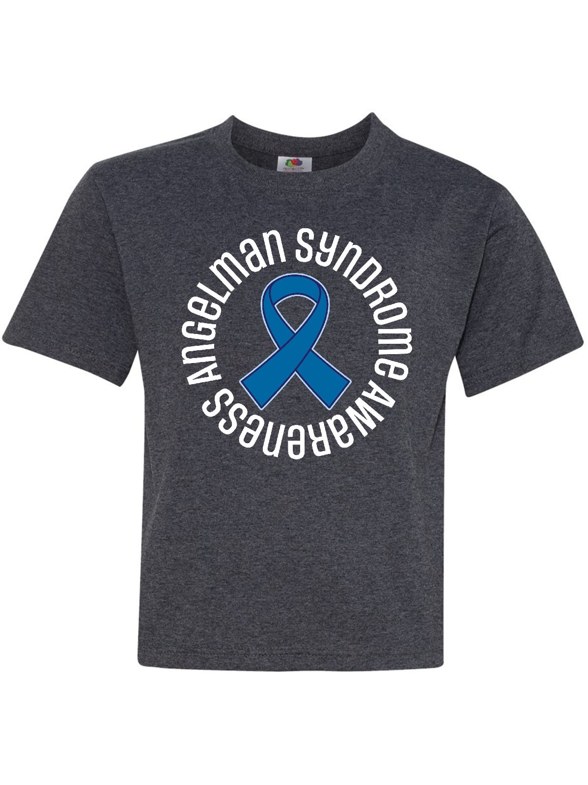 Inktastic Angelman Syndrome Awareness Ribbon Youth T-Shirt - Walmart.com