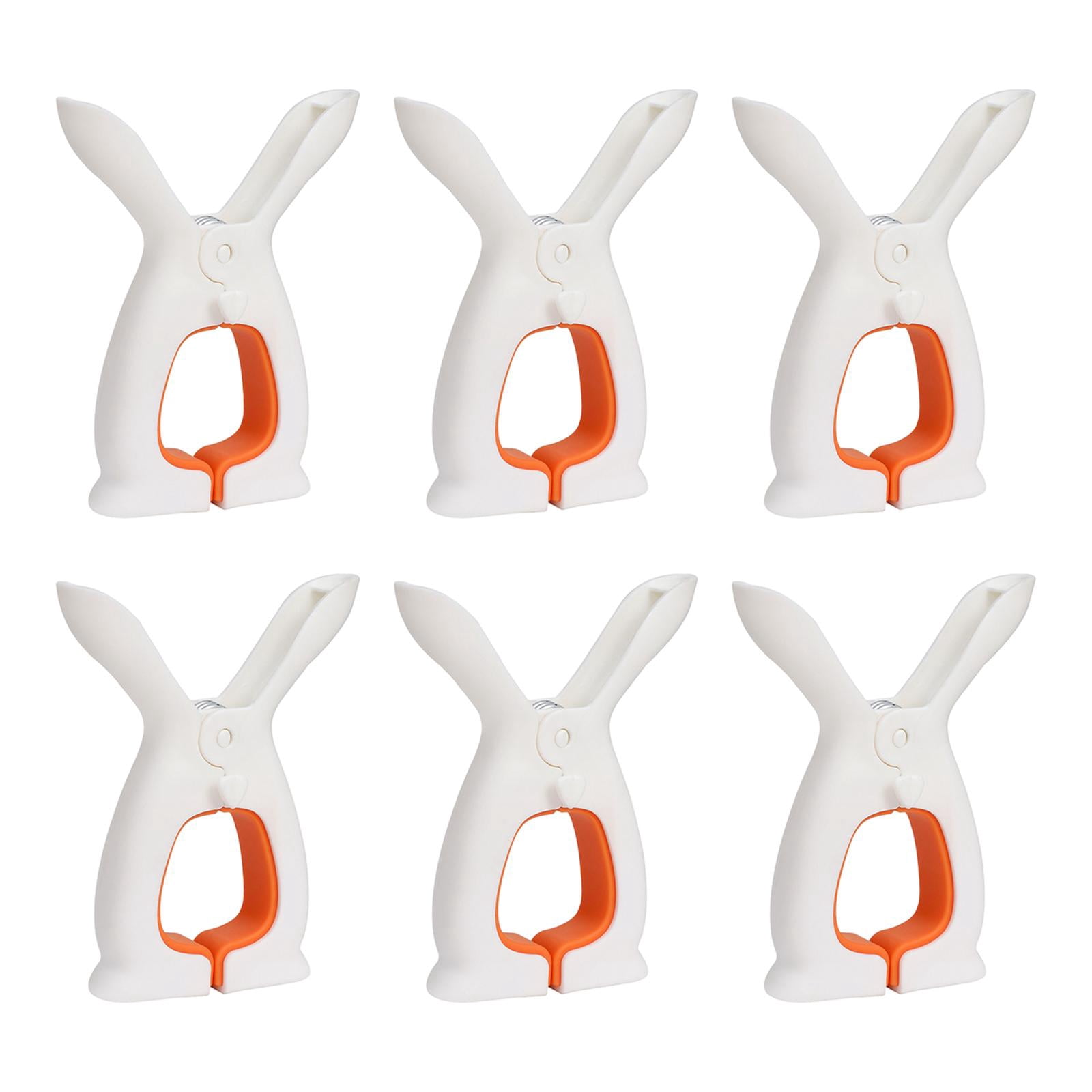 Clips de Plástico Sunnimix para toallas de playa L Color Blanco y ...