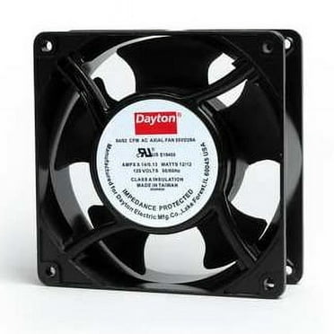 Dayton Axial Fan 115 Volts AC; 20 Watts; 117 CFM; Model 6KD75 - Walmart.com