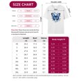 Blue Butterfly T Shirts for Women Short Sleeve Cotton Crewneck T-Shirt ...