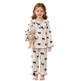 Big Girl Summer Outfits Long Sleeve Cute Cartoon Print Loungewear For ...
