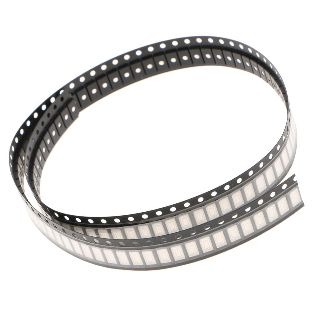 100 piezas SMD LED luces de diodo Super brillante componente ...