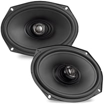 NVX XFHD69L 6" x 9" Saddlebag Lid Speakers for Select 1998-up Harley ...