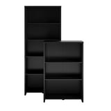 Mainstays Heritage 3 Shelf Bookcase, Black Oak - Walmart.com