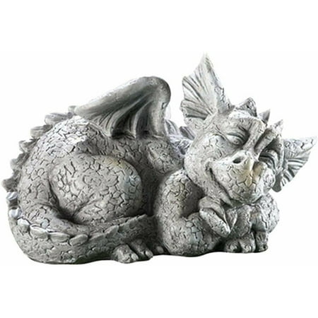 Dragon Garden Statue Resin Dragon Home Decor Figurine Dungeons and ...