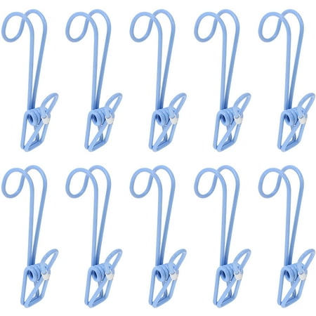 10 PCS Laundry Clips for Hanging Clothing, Laundry Hanging Clips with ...