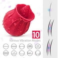 Rose Vibrater Sex Toy For Women Sucker Multi Speeds Clitoris G Spot