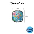 Candy Color Bubbles Blue Sky Travel Makeup Handbag Purse Small Pocket ...