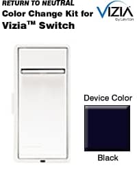 Leviton VPKIT-CSE Color Change Kit Vizia Decora Style Coordinating ...