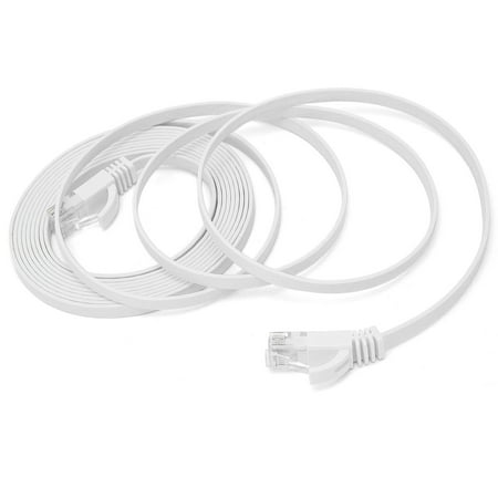 Ethernet Cable Cat6 Jumper Rj45 Jumper 8-core Twisted Cable Flat Copper ...