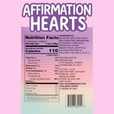 Valentine's Day Affirmation Hearts, Small Candy Gift Boxes ...
