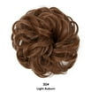 Jademall 1PC Messy Hair Bun Elastic Drawstring Loose Wave Large Curly ...