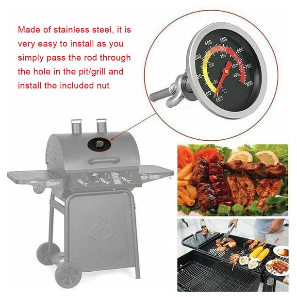 justharion Home Restaurant 100-400℃ Oven Temperature Meter Dual Units ...