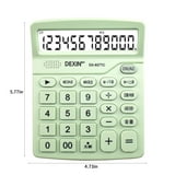 SDJMa Desk Calculator with Large Key Buttons, 12 Digits, Large Eye ...