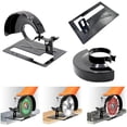 Agiufgs Angle Grinder Bracket Metal Stand, Converts Angle Grinder Into ...
