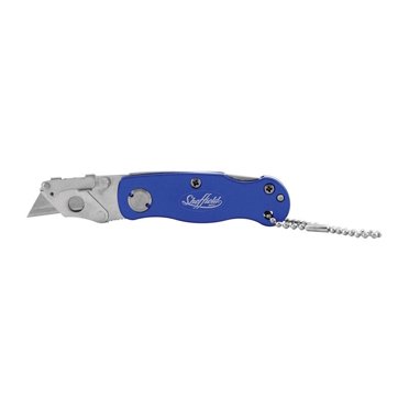 FOLDING LB UTILITY KNIFE - BLUE - Walmart.com