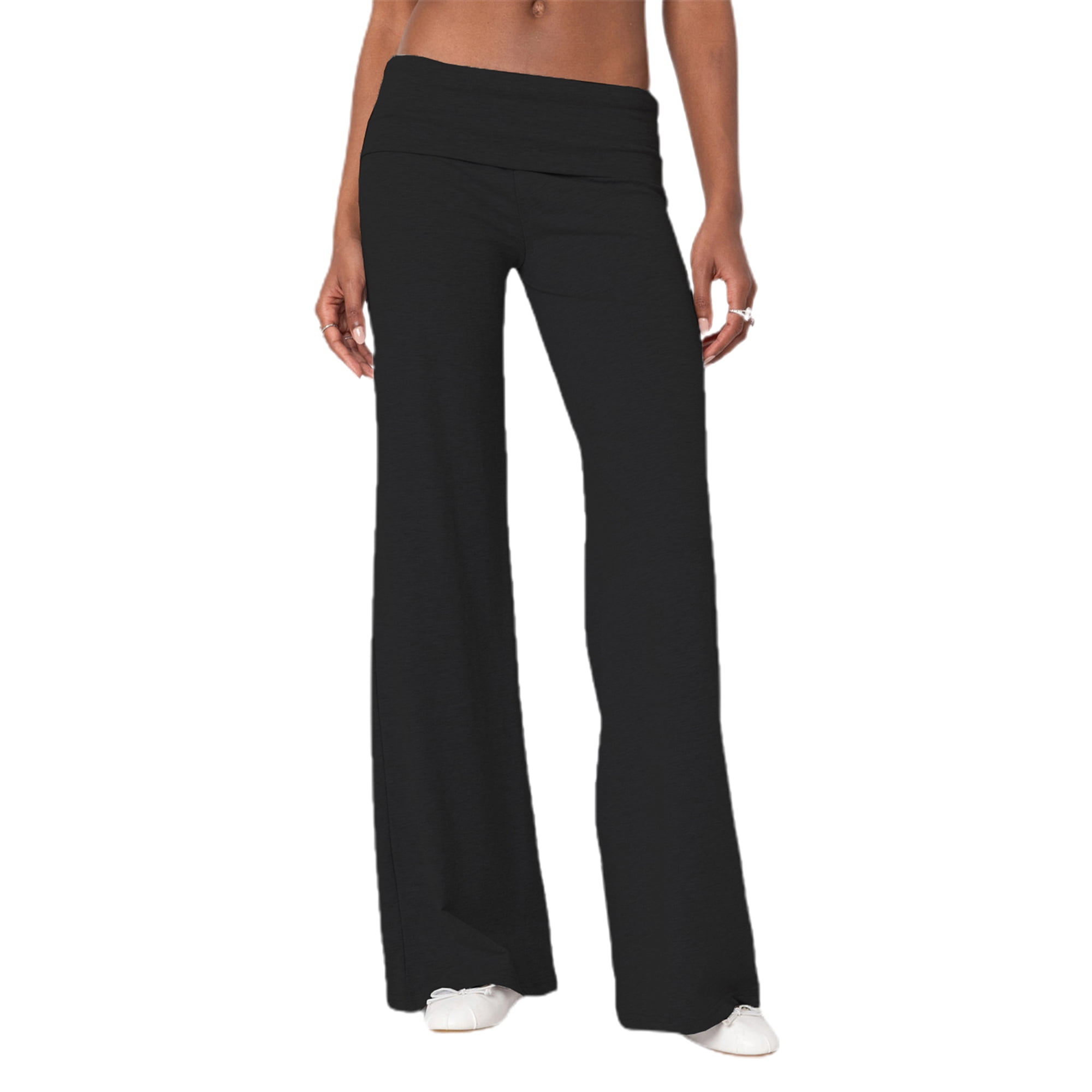 Click here for Sunsiom Womens Spring Summer Baggy Pants Foldover... prices
