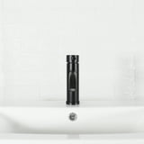 Better Homes & Gardens Elmont Single Handle Bathroom, Matte Black, Push ...