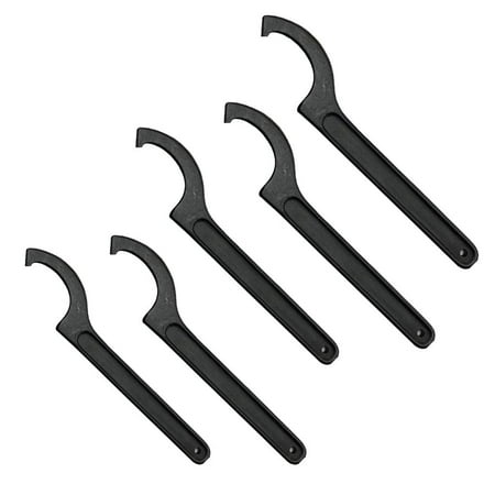 5 Pieces High Carbon Hook Wrench Spanner CNC Collet Chuck Clamping ...