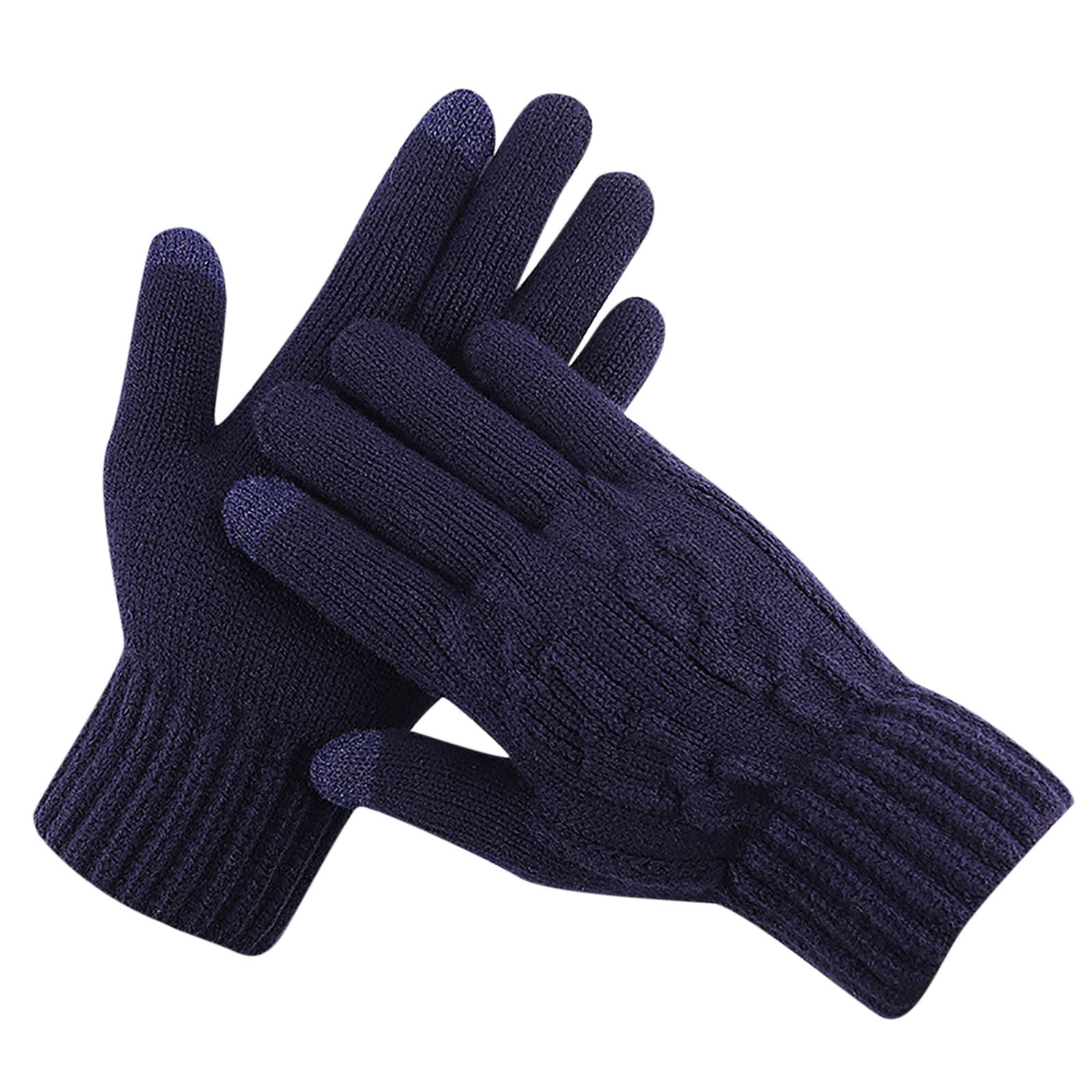 Click here for Renjiang Winter Knit Touchscreen Gloves Warm Texti... prices