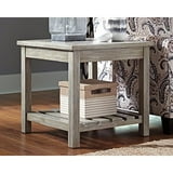 Ashley Furniture Signature Design - Veldar End Table - Vintage Style ...