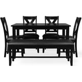 Kendal Dining Table, Black - Walmart.com