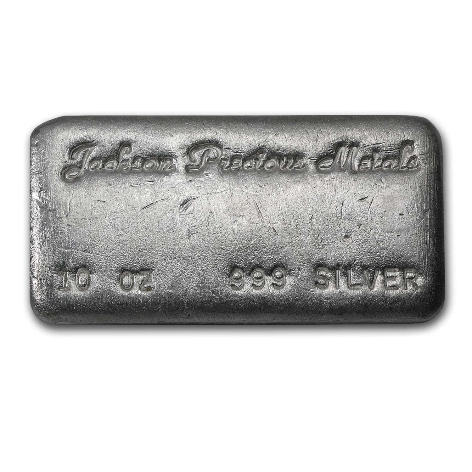 10 oz Silver Bar - Jackson Precious Metals - Walmart.com