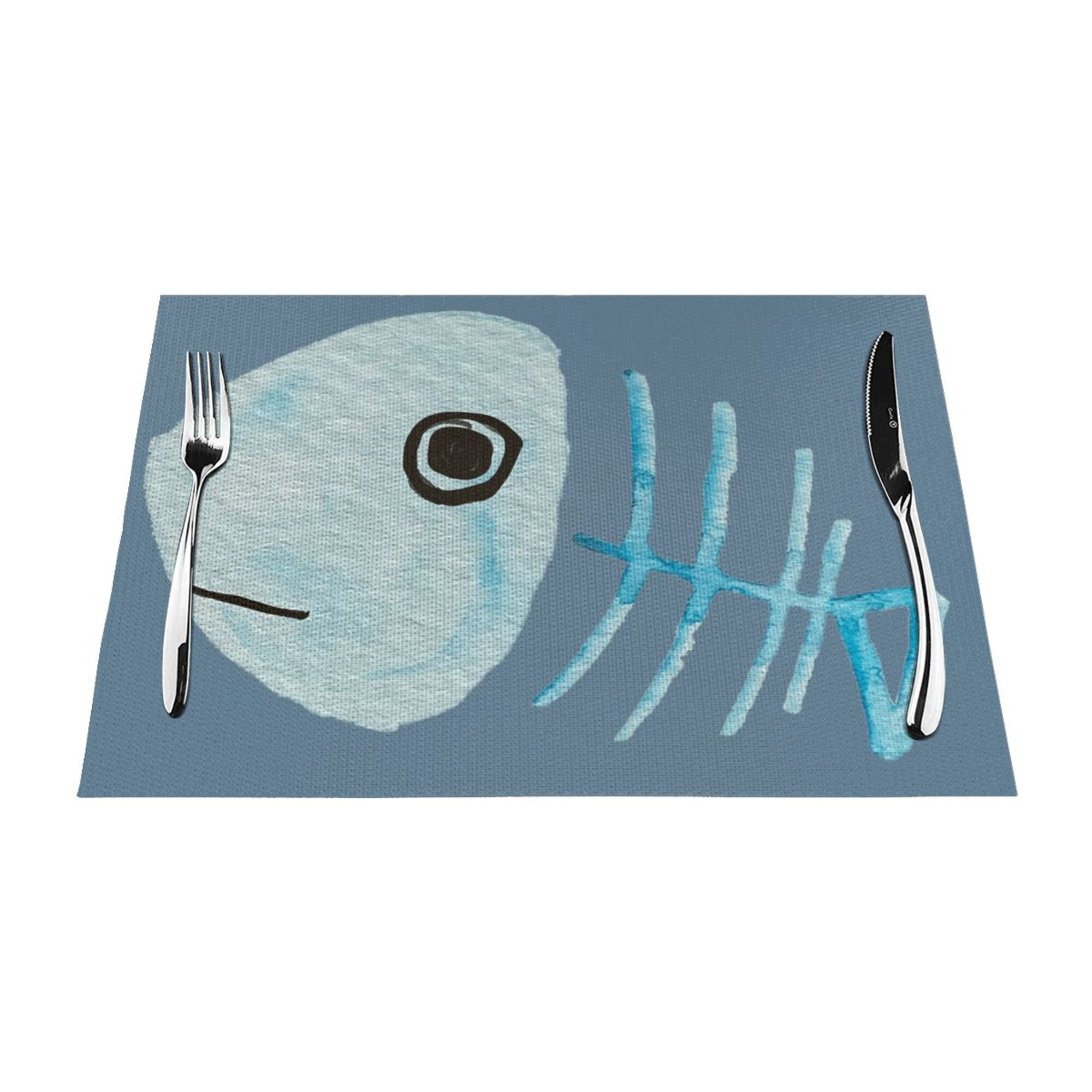 YFYANG Washable Heat-Resistant Placemats, 70% PVC/30% Polyester ...