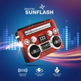 RD-666 Retro Portable Radio with AM/FM/SW Band, Bluetooth, USB, MP3 ...