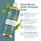 Dr. Jacobs Naturals Peppermint Castile Soap All-In-One Cleaner Plant ...