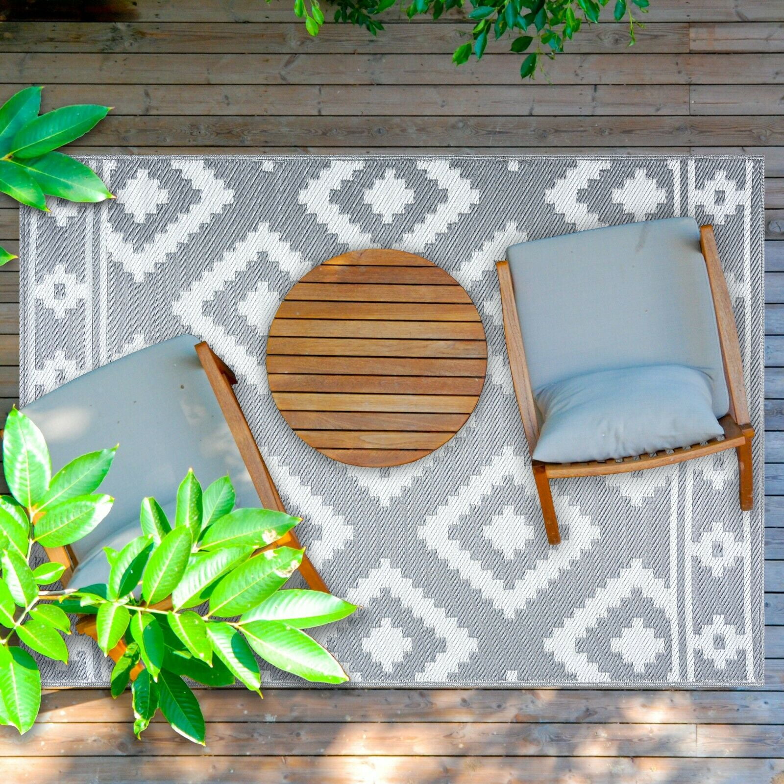 Milan Design 100% Eco-friendly Lightweight Plastic Outdoor Mat/Rug ...