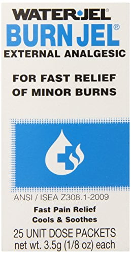 Burn Jel for Cool & Soothes Fast Relief of Minor Burns by Water Jel ...