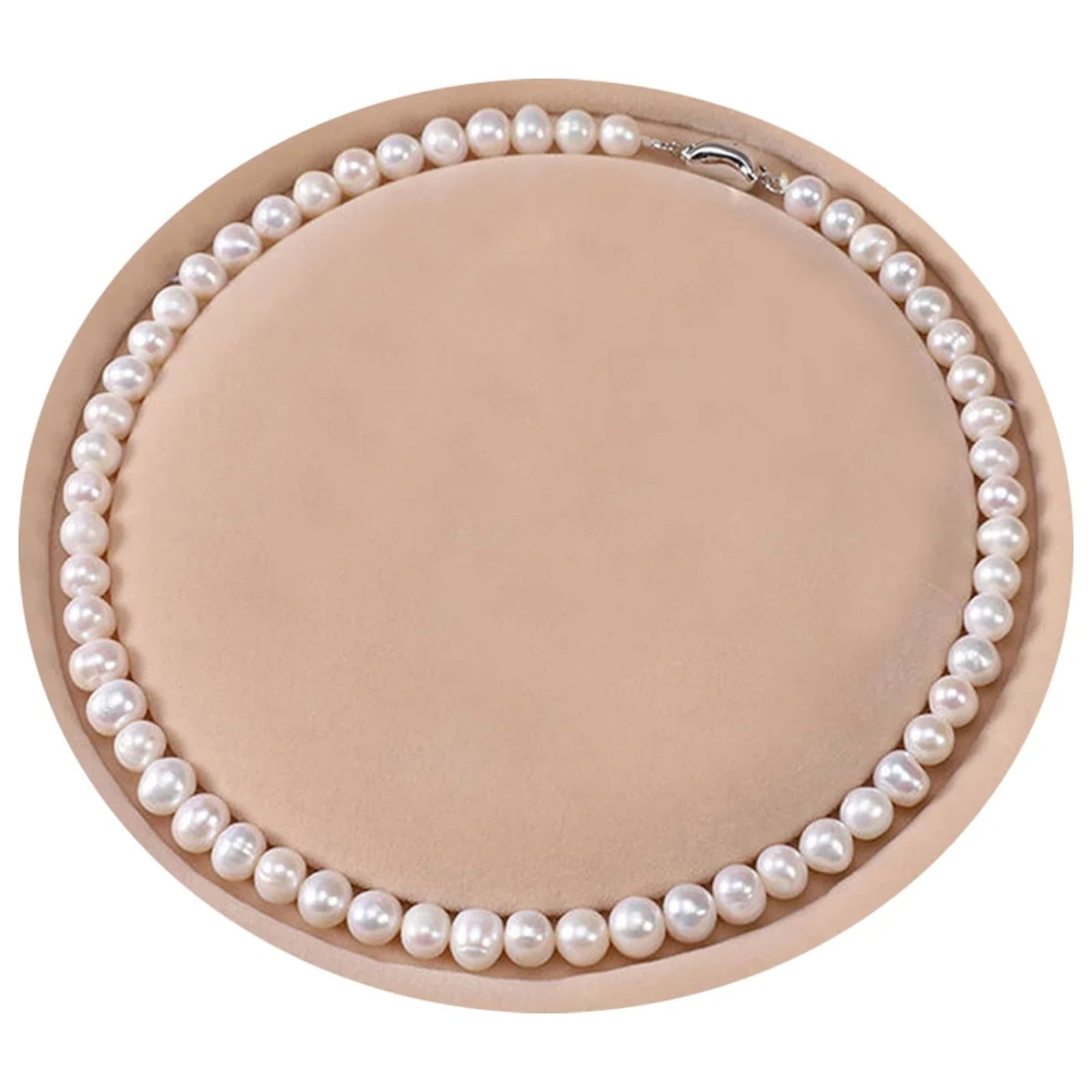 Click here for Belleau Retro Pearl Necklace Female White Imitatio... prices
