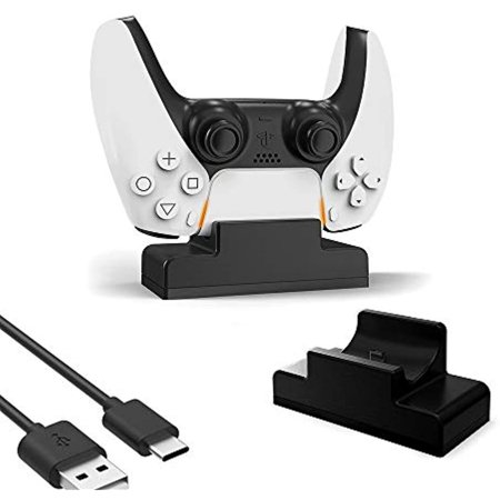 PS5 Charging Station, Controller Charger Compatible with PS5 Single ...