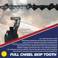 Proven Part (3) 20" Full Skip Chain For 20In Bar 3/8" Pitch .050 Gauge ...