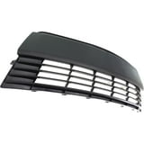 Free Shipping! Replacement Front Grille Gray Plastic CAPA Certified for ...