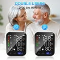 VIIWII Rechargeable Blood Pressure Monitor with LED Digital Display ... VIIWII Rechargeable Blood Pressure Monitor with LED Digital Display ...